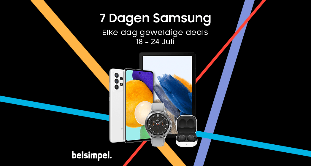 7 Dagen Samsung bij Belsimpel - Nieuws - Belsimpel