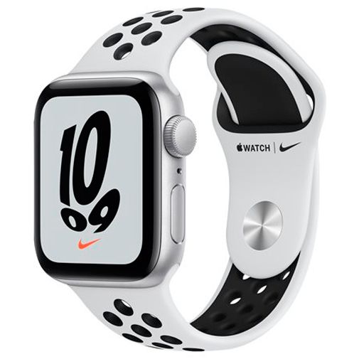 Apple Watch SE V2 Sport Nike 40mm Zilver/Witte Band - Belsimpel