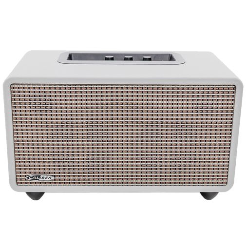 Caliber Bluetooth Cassa Retro USB Bianco - Gomibo.it