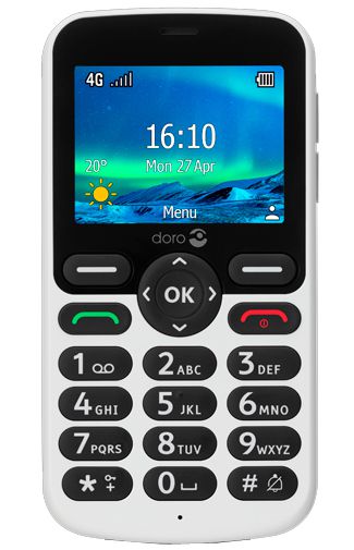 Doro 5860 - Placing a SIM card - Gomibo.co.uk