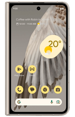 Google Pixel Fold 256GB Beige - kopen - Belsimpel
