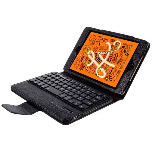 Just in Case Bluetooth Tastatur Cover Schwarz Apple iPad Mini 2019 ...