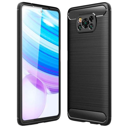 Just in Case Rugged TPU Back Cover Noir Xiaomi Poco X3/X3 Pro - Gomibo.ch