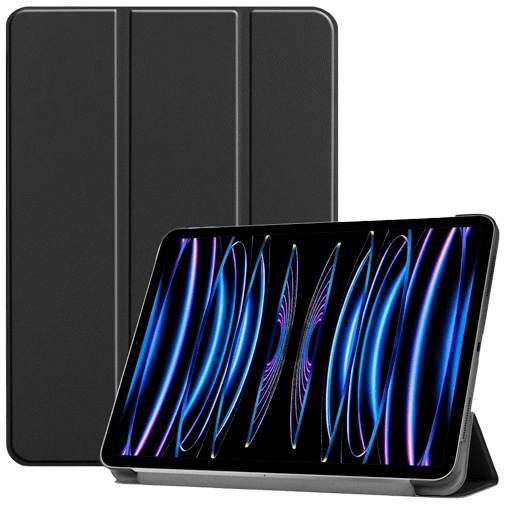 Just in Case Smart Tri-Fold Case Zwart Apple iPad Pro 2024 13 - Belsimpel