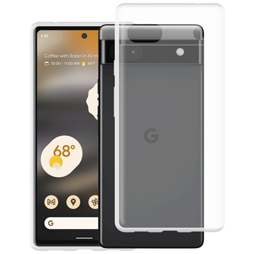 Just in Case TPU Back Cover Transparant Google Pixel 6a - Belsimpel