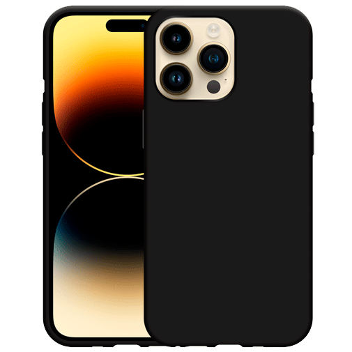 Just in Case TPU Back Cover Zwart Apple iPhone 14 Pro Max - Belsimpel