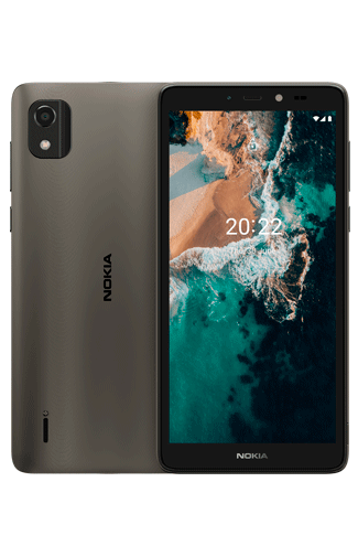 Nokia C2-2E 32GB Grijs - kopen - Belsimpel