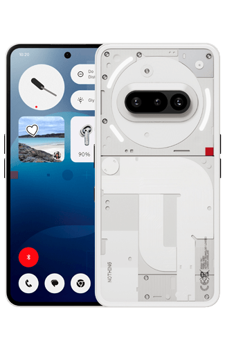 Nothing Phone (3a) 256GB Wit - kopen - Belsimpel