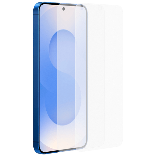 Samsung Plastic Clear Screenprotector Samsung Galaxy S25 2-Pack - Belsimpel