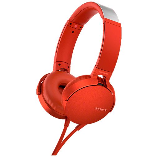 Sony MDR-XB550AP Red - Gomibo.hu